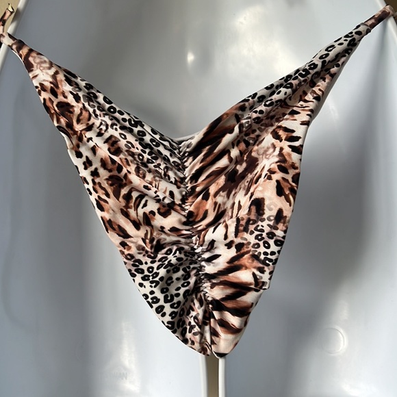Swim | Animal Print String Bikini | Poshmark